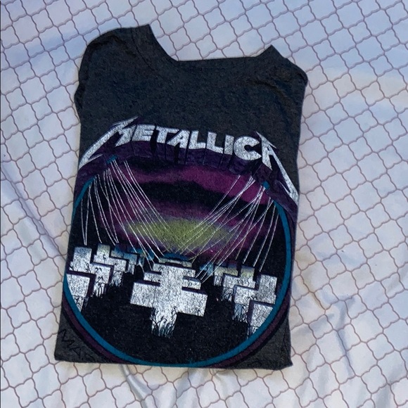 Tops | Small Metallica Tshirt | Poshmark